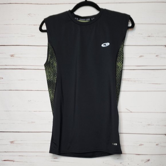 Champion | Shirts | Champion Black Muscle Tank Snakeskin Pattern Back ...
